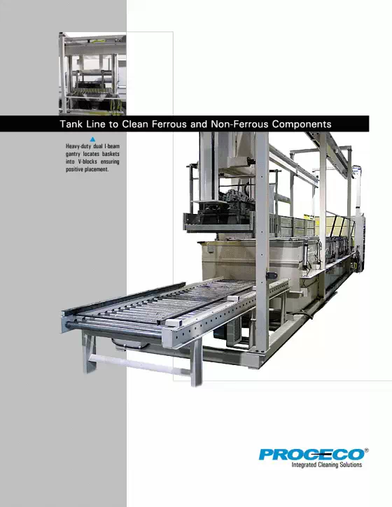 Parts Washers for the Automotive Industry | PROCECO